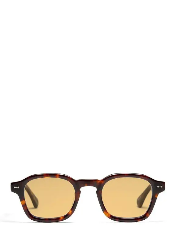 PETER AND MAY Squarish Sunglasses - Tortoise / Ambre