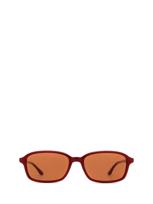 PETER AND MAY Rectangular Sunglasses - Bordeaux / Red