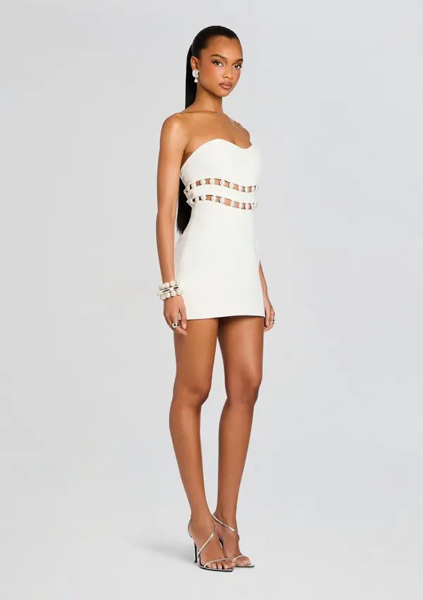 Retrofete Alyce Strapless Mini Dress