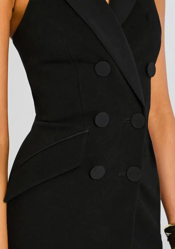 SANS FAFF Juniper Mini Dress - Black