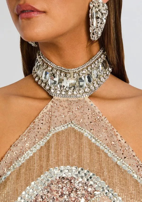 Retrofete Buffie Embroidered Dress