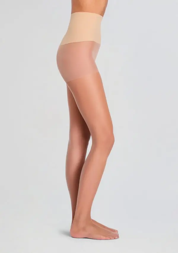 Commando Highlighter Sheer Tights - Rose Gold