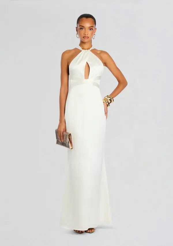 Retrofete Magnolia Dress - White