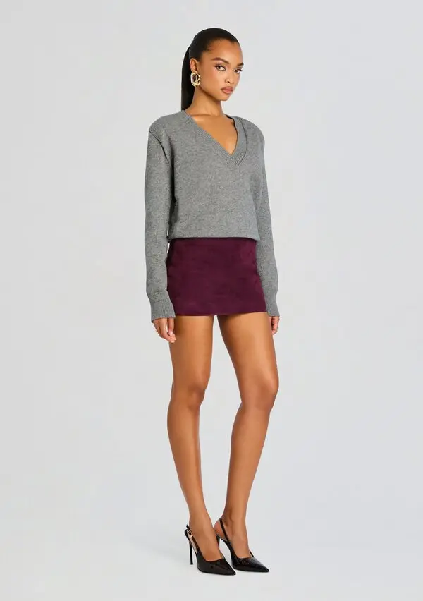 SEROYA Sylvie Sweater - Medium Grey