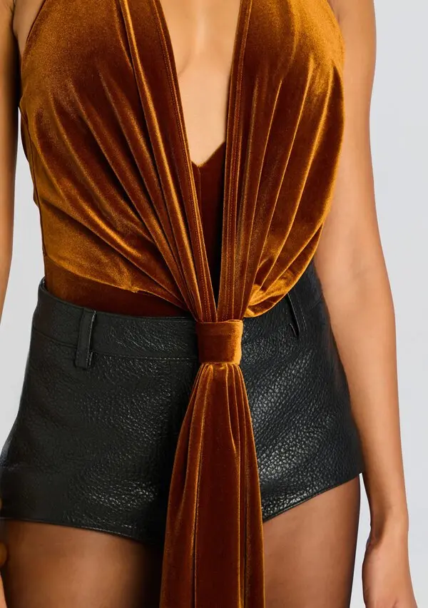 SEROYA Vika Velvet Bodysuit