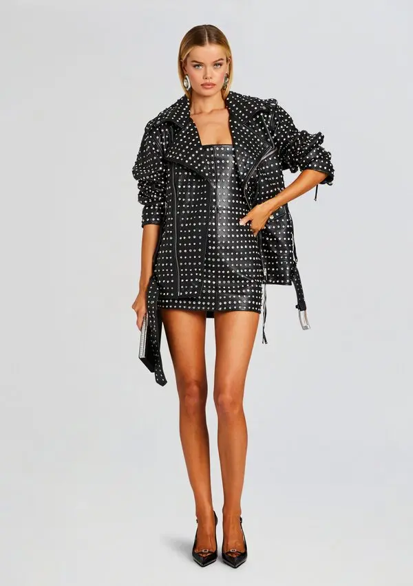 Retrofete Icon Rhinestone Jacket