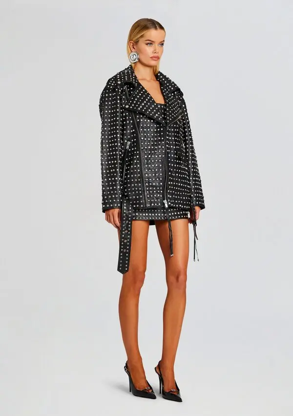 Retrofete Icon Rhinestone Jacket