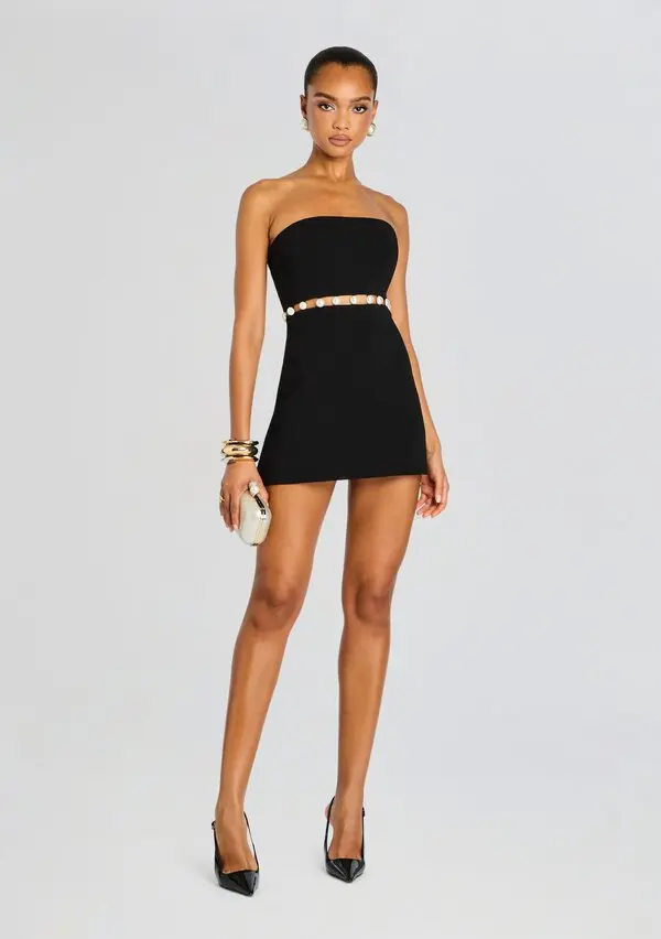 Retrofete Katie Dress - Black/pearl