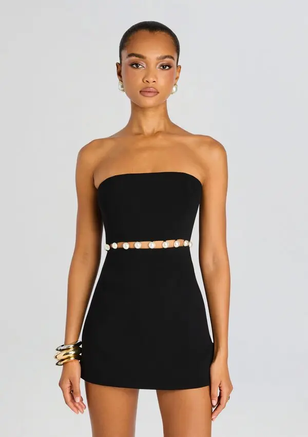 Retrofete Katie Dress - Black/pearl