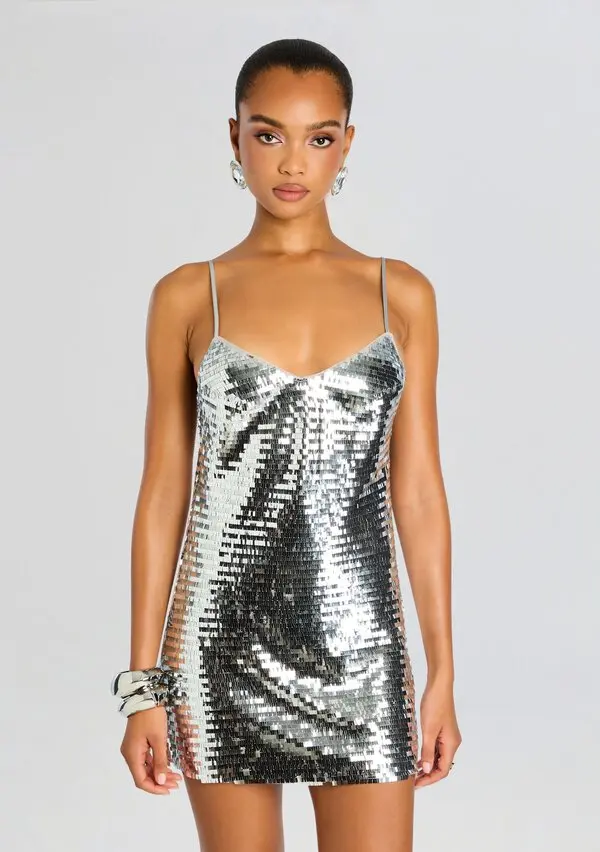 Retrofete Tula Sequin Mini Dress