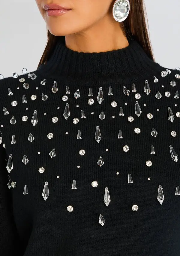 Retrofete Christa Embellished Sweater