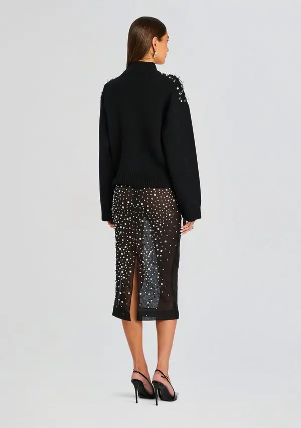 Retrofete Christa Embellished Sweater