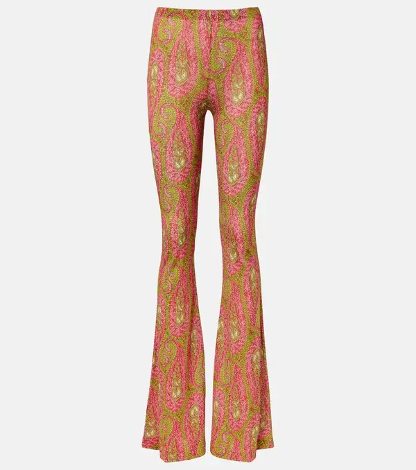 Etro Paisley Flared Pants