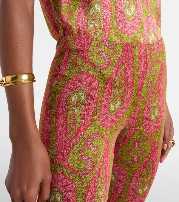 Etro Paisley Flared Pants