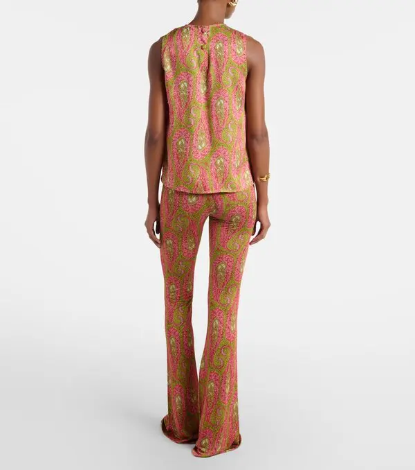 Etro Paisley Flared Pants