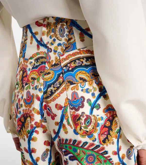 Etro Cotton-blend Jacquard Bermuda Shorts