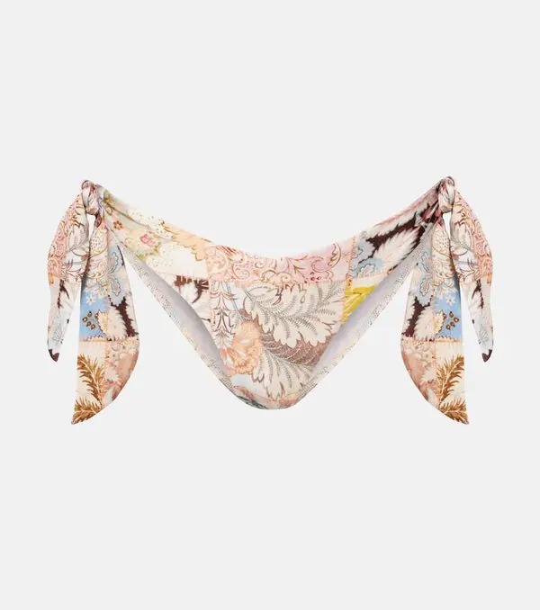 Zimmermann Daylight Printed Bikini Bottoms - Multicoloured