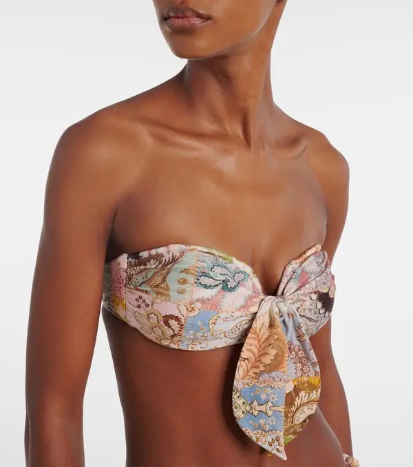 Zimmermann Daylight Printed Bikini Top