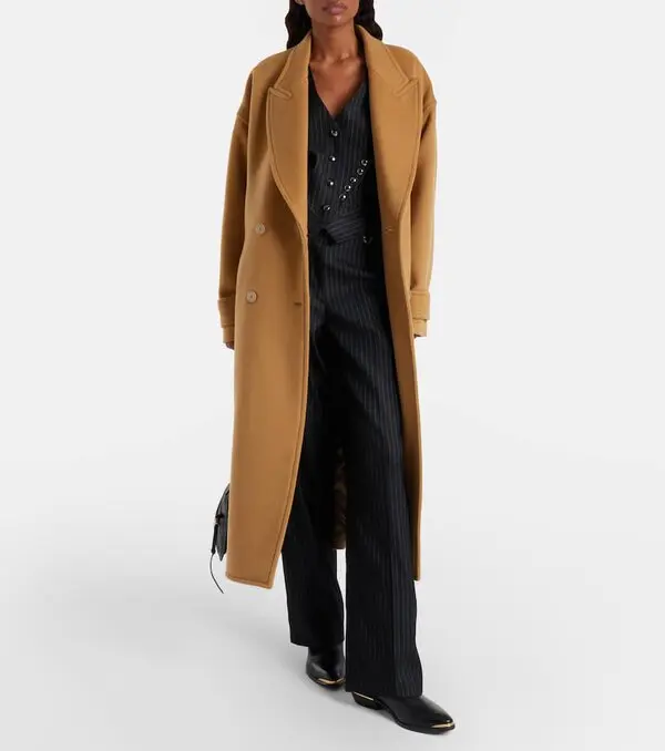Isabel Marant Étoile Winry Wool And Cashmere-blend Coat