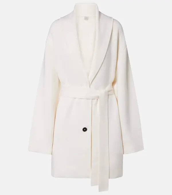 TOTEME Belted Wool Coat