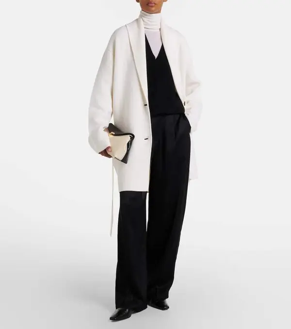 TOTEME Belted Wool Coat
