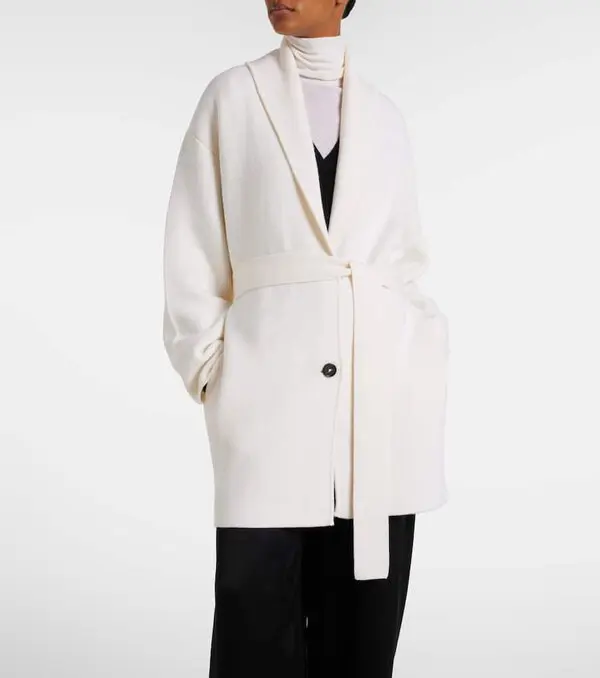 TOTEME Belted Wool Coat