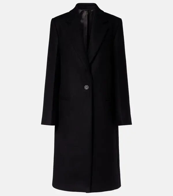 TOTEME Wool-blend Coat - Black