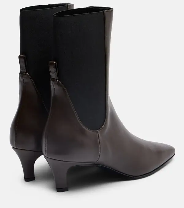 TOTEME 50 Leather Chelsea Boots
