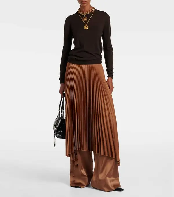 JOSEPH Dijon Wide-leg Pants