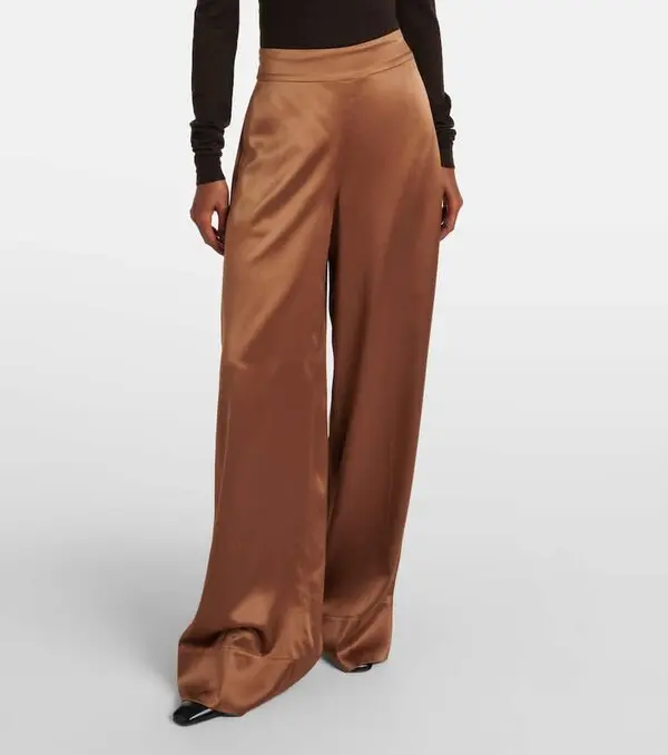 JOSEPH Dijon Wide-leg Pants