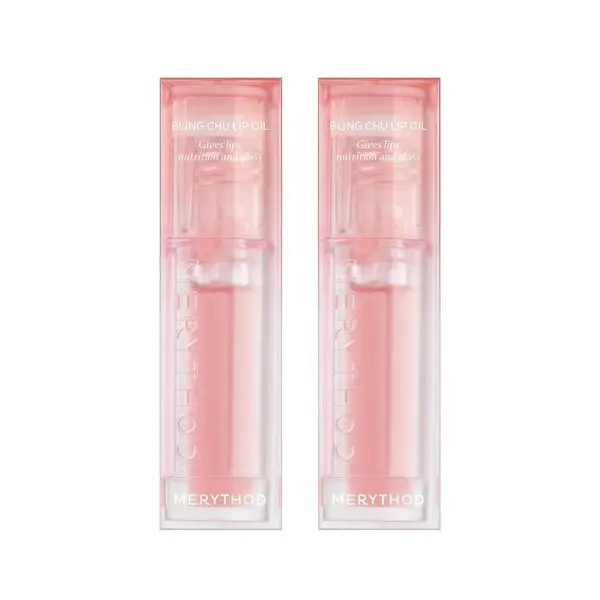 MERYTHOD Bling Chu Lip Oil 2-pack - Peach
