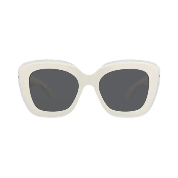 Alaïa Square-frame Recycled Acetate Sunglasses - White