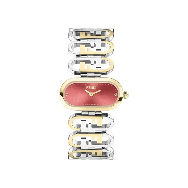 Fendi O'lock Diamond Watch - Gold