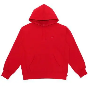 Supreme Small Box Hooded Sweatshirt - Red