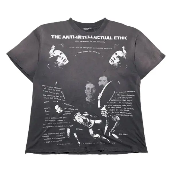 Enfants Riches Déprimés Anti Intellectual Ethic T-shirt - Black