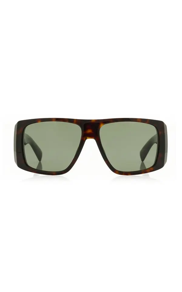 Saint Laurent Flat-top Sunglasses - Bronze