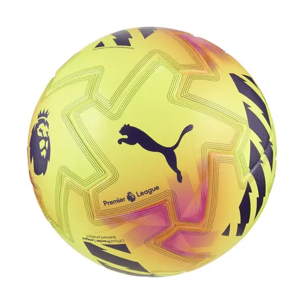 PUMA Premier League Orbita Pro Soccer Ball - Yellow