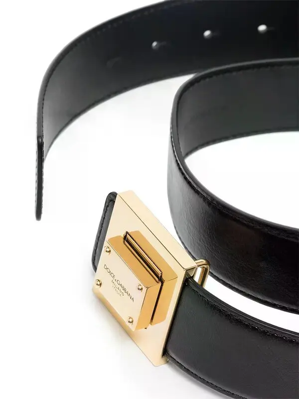 Dolce & Gabbana Square Buckle Belt