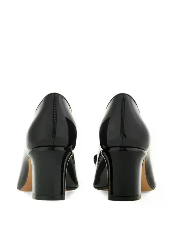 FERRAGAMO Vara Bow-detail Pumps - Black