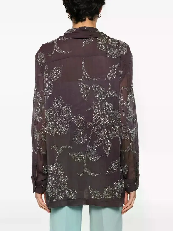 P.a.r.o.s.h Sequin-embellished Shirt