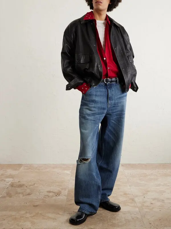 Our Legacy Vast Cut Wide-leg Jeans - Blue