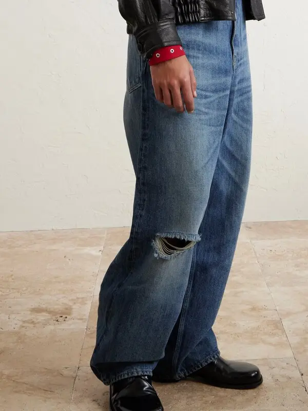 Our Legacy Vast Cut Wide-leg Jeans - Blue