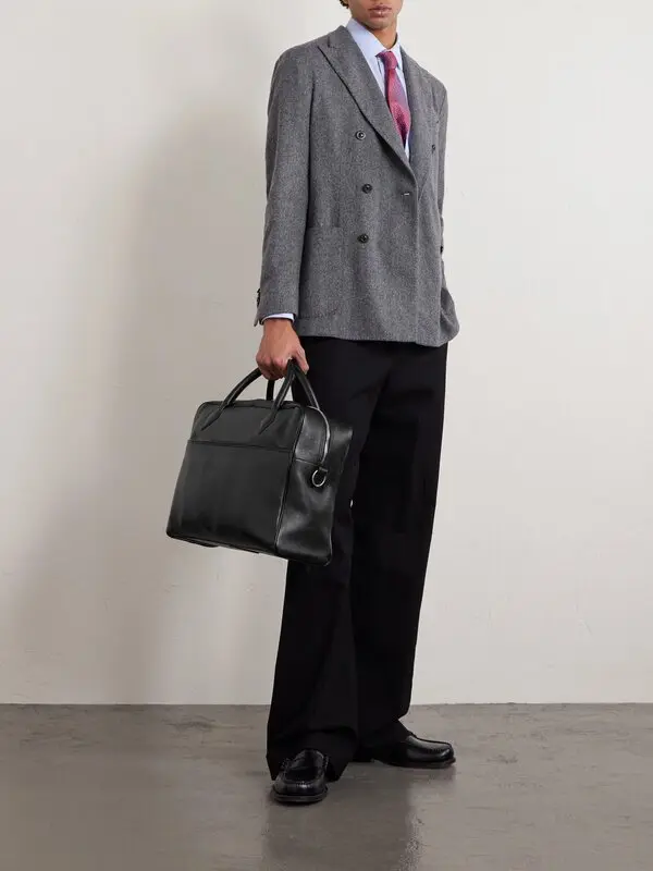 METIER Closer All Day Leather Briefcase