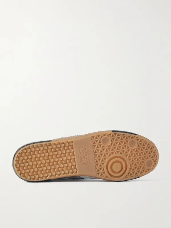 MAISON MARGIELA Replica Leather And Suede Sneakers