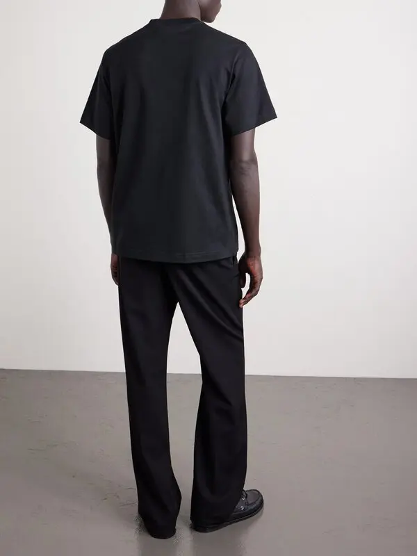 Burberry Logo-print Cotton-jersey T-shirt
