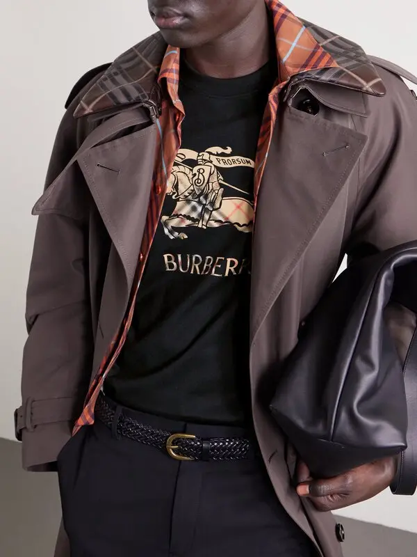 Burberry Logo-print Cotton-jersey T-shirt