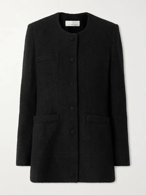 LIBEROWE Otto Wool-blend Bouclé-tweed Jacket