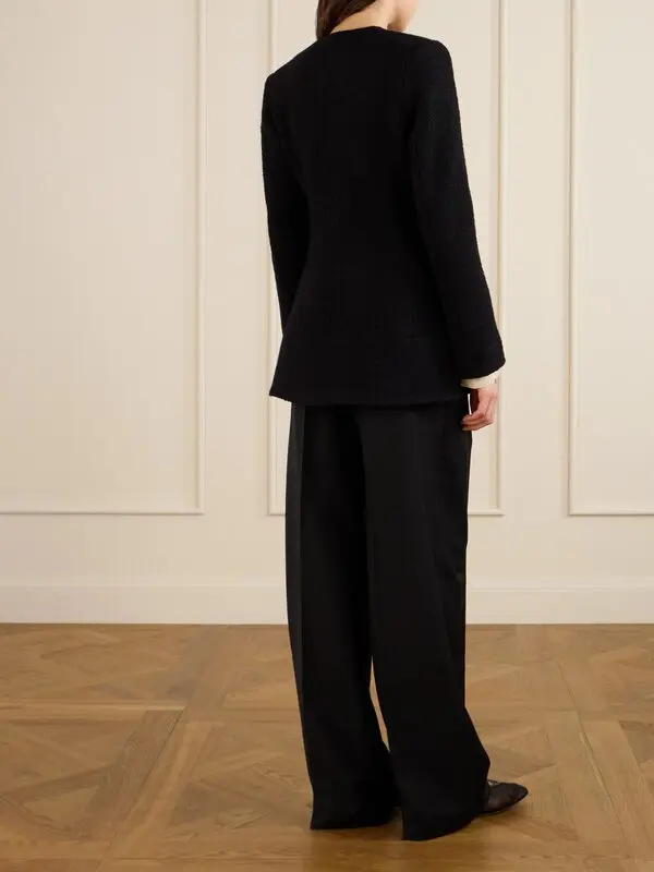 LIBEROWE Otto Wool-blend Bouclé-tweed Jacket