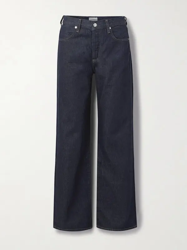 Citizens Of Humanity Annina High-rise Wide-leg Jeans - Blue