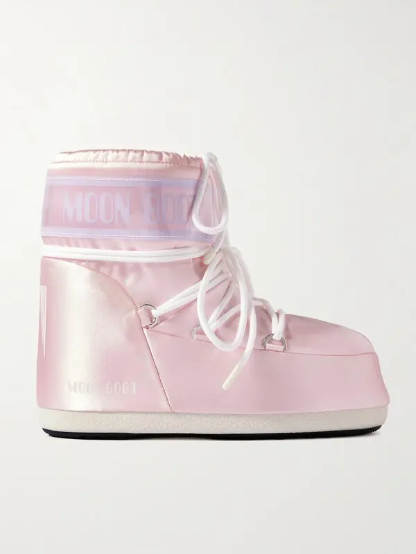 Moon Boot Icon Low Shell Snow Boots - Pink